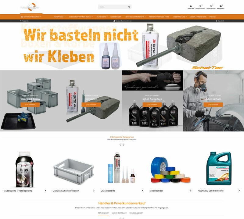 Schatta Versandhandels - Vlarom E-Commerce Agentur / JTL Servicepartner